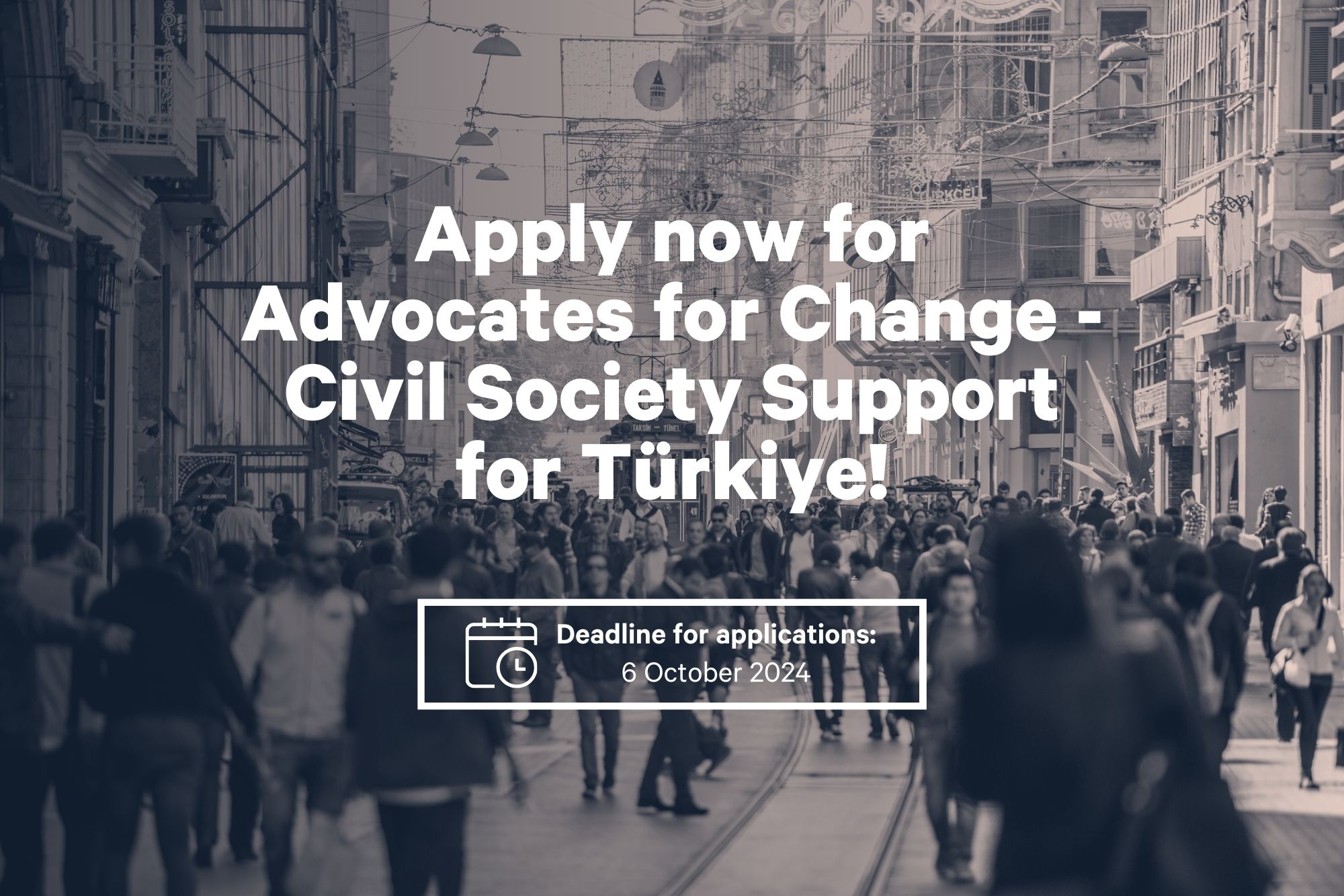 Apply now for civil society support in Türkiye - Norwegian Helsinki ...